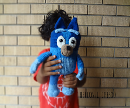 Ravelry: Bluey amigurumi pattern by Divya Natesan