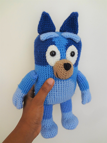Ravelry: Bluey amigurumi pattern by Divya Natesan
