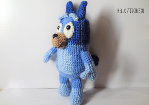 Ravelry: Bluey Bingo toy pattern by Divya Natesan