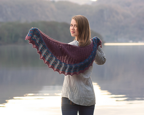 Ravelry: Tobermory Shawl pattern by Helen Stewart