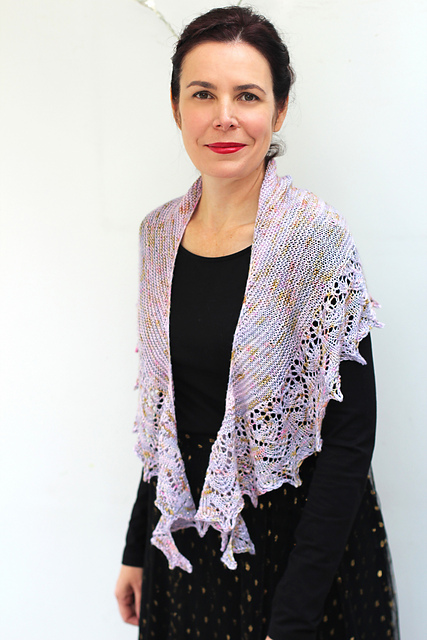 Ravelry: Tulle Shawl pattern by Helen Stewart