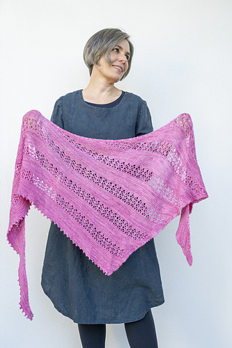 Ravelry: Rainforest Canopy Shawl pattern by Helen Stewart