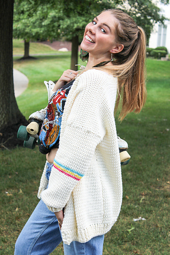 Ravelry: Happy Stripes Cardigan pattern by Jessica B Herr