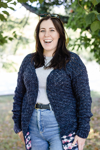 Ravelry: Shorebreak Cardigan pattern by Jessica B Herr