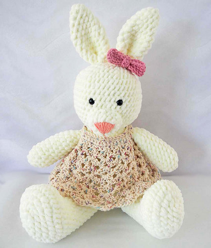 Ravelry: Benjamin Teddy Bear and Bonny Rabbit Amigurumi pattern by Ida ...
