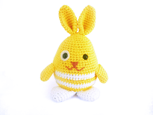 Ravelry: Amigurumi Rabbit: Lemon Drop the Easter Bunny pattern by Ida ...