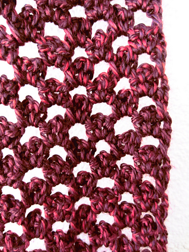 Ravelry: Crochet Mesh Scarf pattern by Lion Brand Yarn