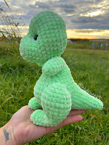 Ravelry: Tito the T Rex pattern by Hannah Gerecke