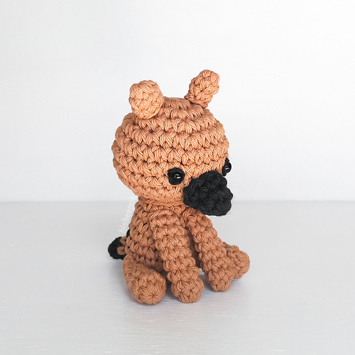 Ravelry: Fallout Dogmeat German Shepherd pattern by Milagros Sierra