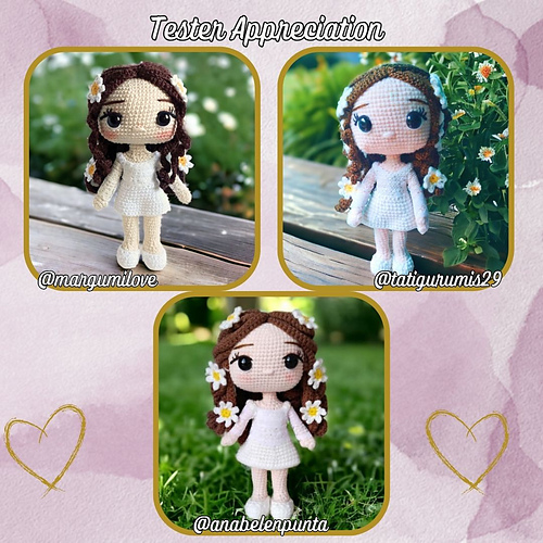 Ravelry: Lana del Rey LOVE amigurumi pattern by Carmen Lago