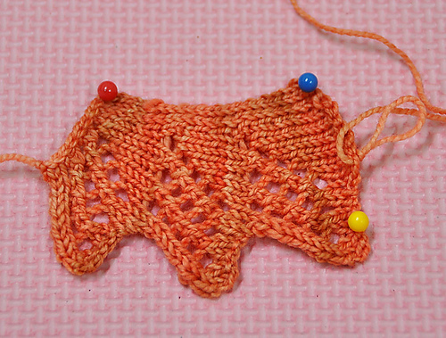 Ravelry: Sawtooth Lace Edging (Machine Knit) pattern by Hilary Detmers