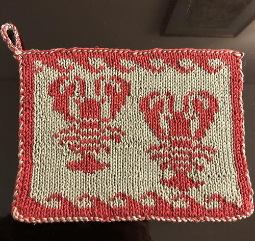 Ravelry: Potholder Lobster 1 pattern by Regina Schoenfeldt