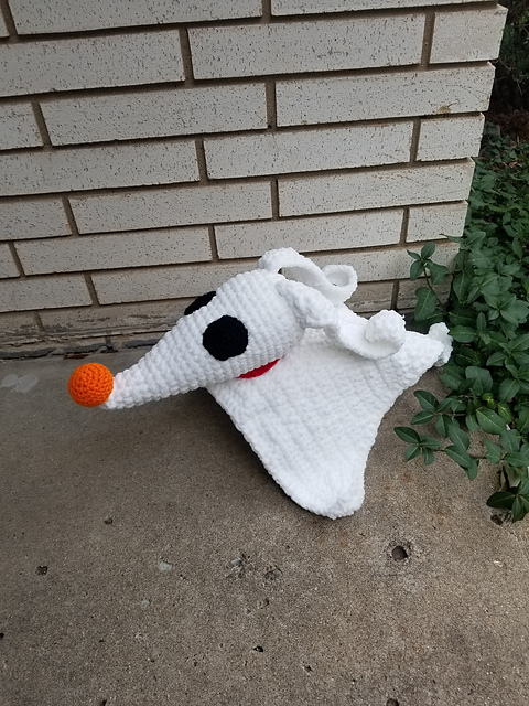 Ravelry: Zero the Ghost Dog pattern by Hillary Thompson