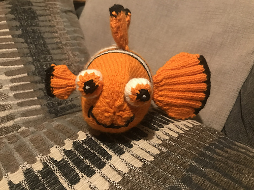 Ravelry: Nemo the Clown Fish pattern by Nicola Riley
