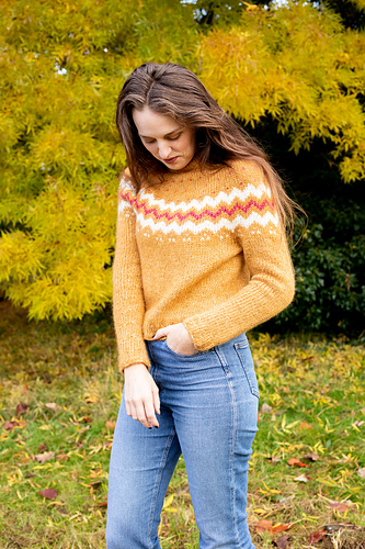 Ravelry: Bonfire Sweater pattern by Iris H