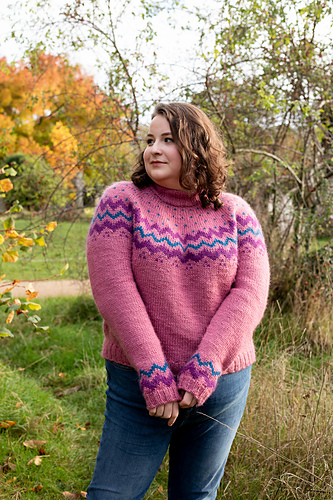 Ravelry: Bonfire Sweater pattern by Iris H