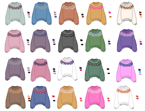 Ravelry: Bonfire Sweater pattern by Iris H