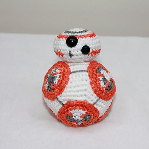 Ravelry: BB8 from Star Wars pattern by Ilona Leenders