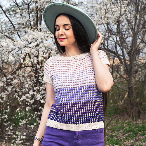 Ravelry: Bobble Up Top pattern by Ana-Maria