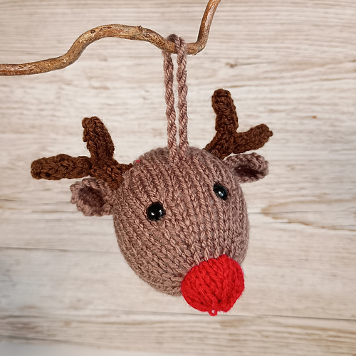 Ravelry: Rudolf & Friends Ornaments pattern by Claire Fairall Designs