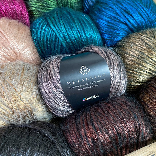 Hobbii Metallico yarn arrived “fuzzy” and doesn’t look like the ...