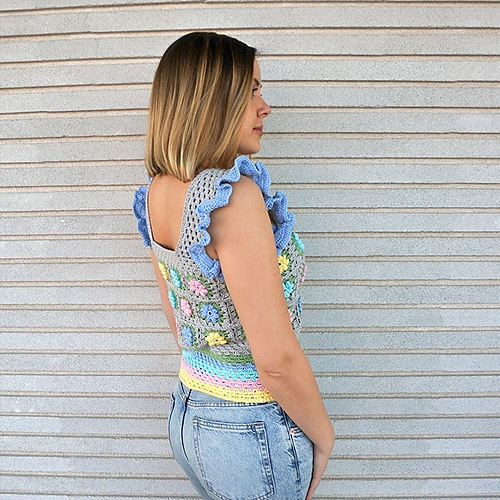 Ravelry: Flower Fairy Top pattern by Jane Green