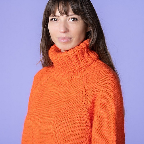 Ravelry: Bobbie turtleneck pattern by Maria Sølvtofte
