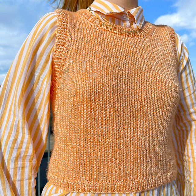 Ravelry: Pearly Top pattern by Maria Sølvtofte