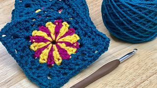 Ravelry: Circus Big Top Granny Square pattern by Tanya Naser