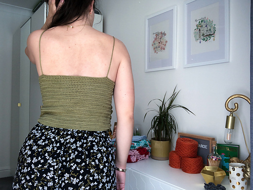 Ravelry: Ruched Top pattern by Marciemakes