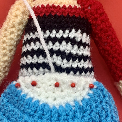 Ravelry: Ziggy Stardust Toilet Roll Cover pattern by Kirsty Cochrane