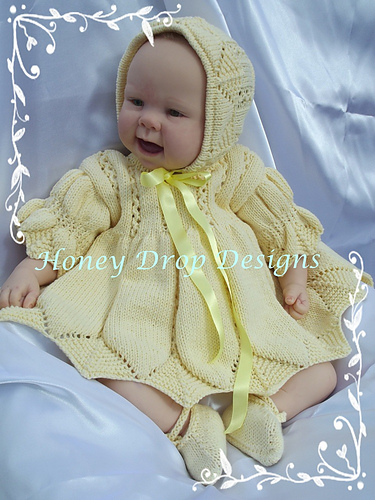 Ravelry: Springtime Baby Dresses (4 Sizes) pattern by Honey Drop Designs