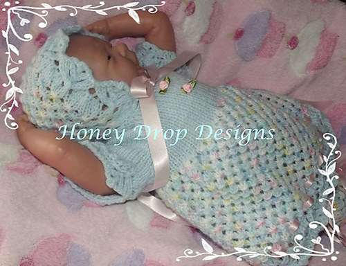 Ravelry: Sprinkles Preemie Outfit pattern by Honey Drop Designs
