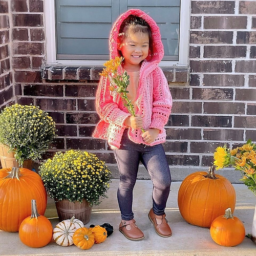 Ravelry: The Cadiz Cardigan (Kids) pattern by Hookd Designs