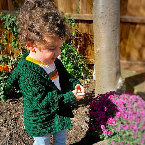 Ravelry: The Cadiz Cardigan (Kids) pattern by Hookd Designs