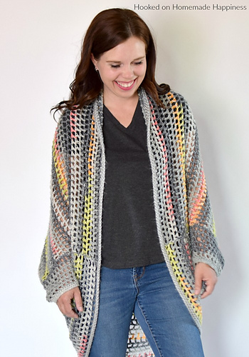 Ravelry: Urban Chic Cocoon Sweater pattern by Breann Mauldin