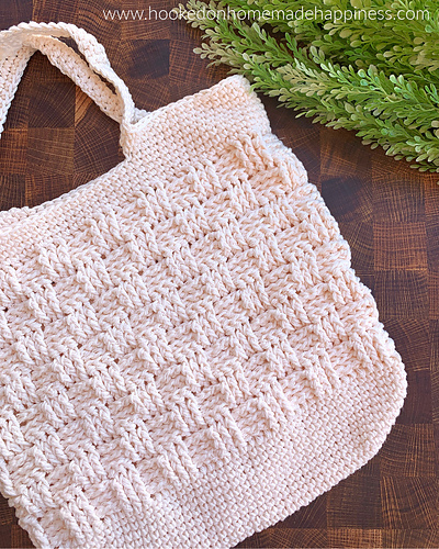 Ravelry: Basketweave Market Bag pattern by Breann Mauldin