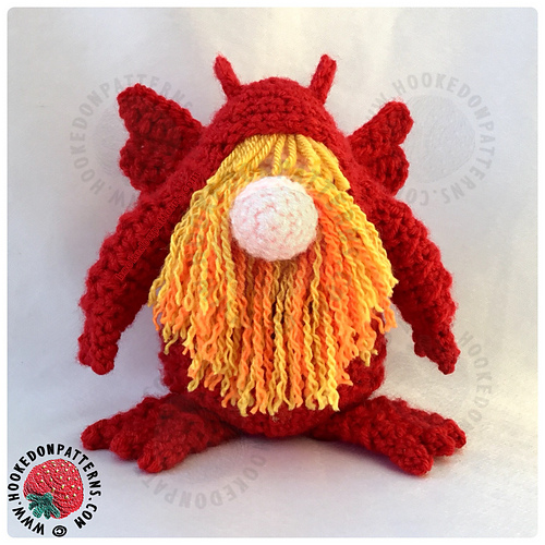 Ravelry: Dragon Gonk pattern by Ling Ryan