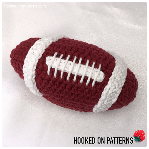 Ravelry: Football Coaster Set - American pattern by Ling Ryan