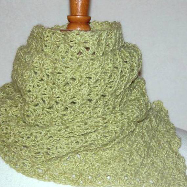 Ravelry: Sprout Crochet Scarf pattern by Hooked&Chained