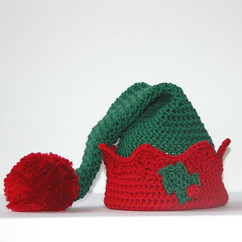 Ravelry: Christmas Elf Hat pattern by Hooked&Chained
