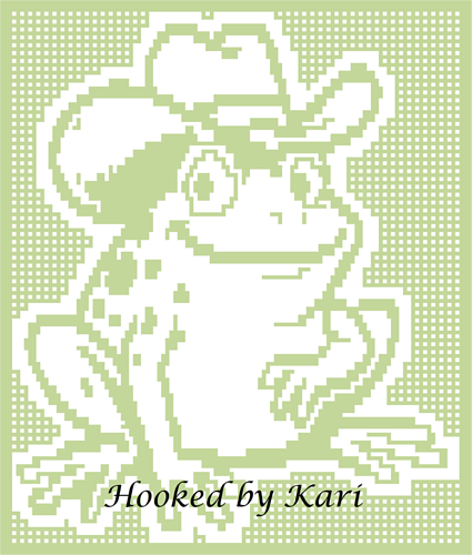 Ravelry: Giddyup Froggy - Overlay Mosaic Baby Blanket pattern by Kari ...