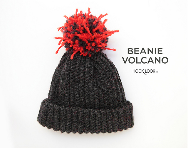 Ravelry: Beanie volcano pattern by Hooklook / Un crochet par ici