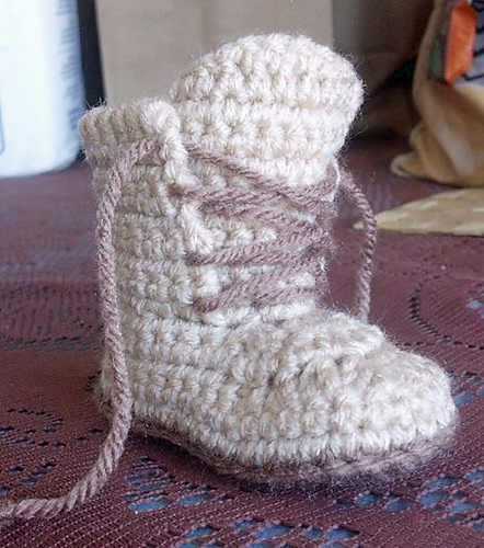 Ravelry: LiL' Man Work Boots pattern by Hook N' Knit Designs