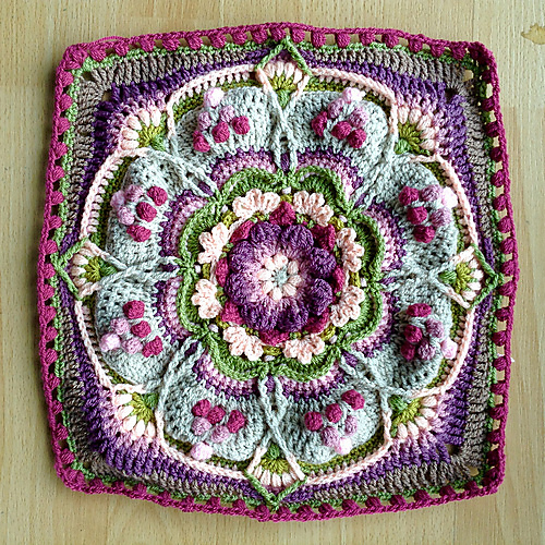 Ravelry: The Pondoland Square pattern by The Floral Hook