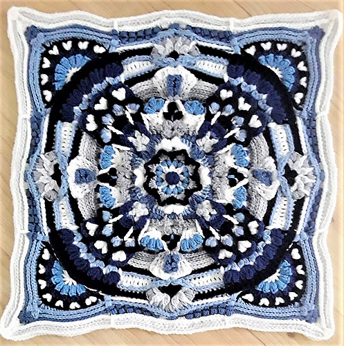 Ravelry: High Tea Floral Block pattern by The Floral Hook