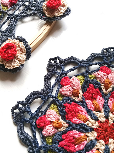 Ravelry: Spanish Rose Mandala pattern by The Floral Hook