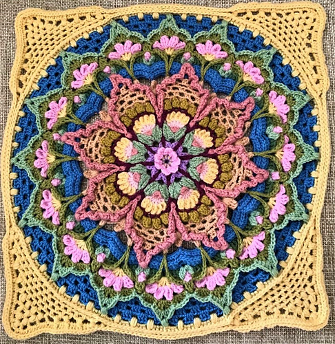 Ravelry: Green Tea Block pattern by The Floral Hook