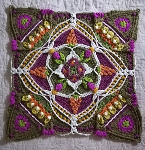 Ravelry: Chrysalis Throw pattern by The Floral Hook