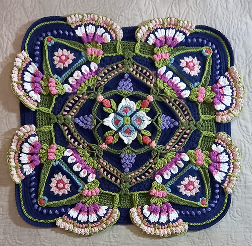 Ravelry: Chrysalis Throw pattern by The Floral Hook